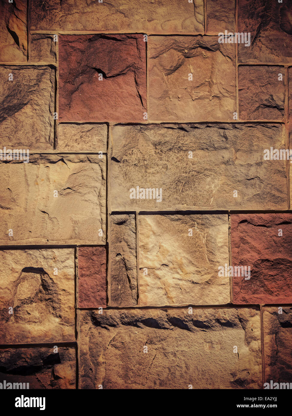 Stone wall background, regular shape wallpaper Stock Photo - Alamy