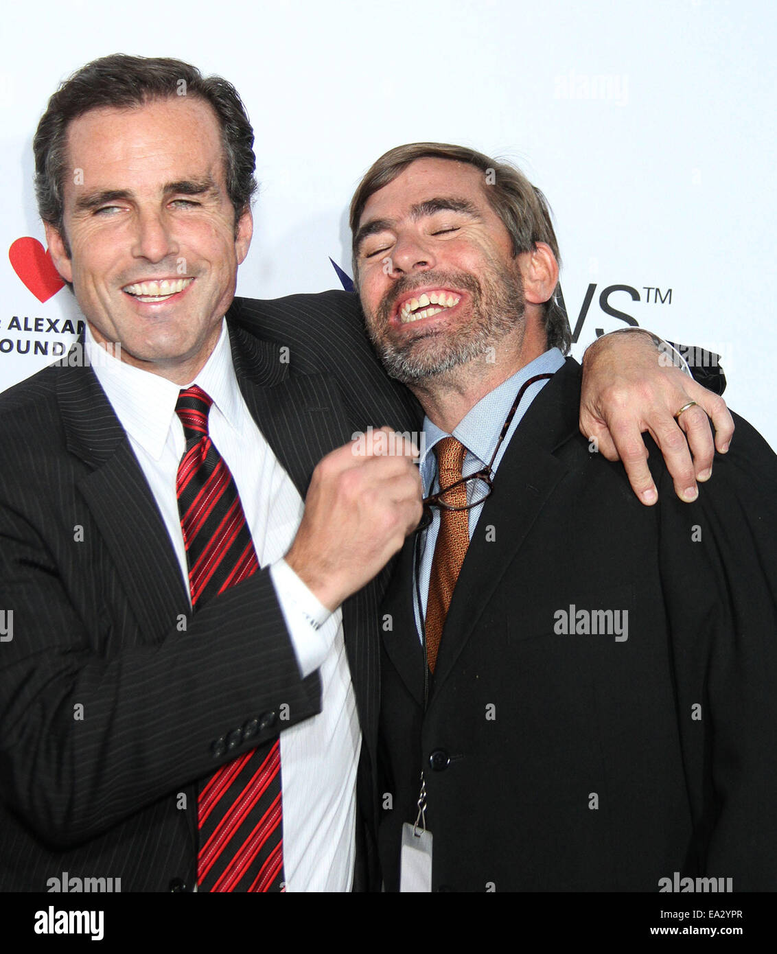 New York, USA. 5th Nov, 2014. BOB WOODRUFF and his brother attend the ...