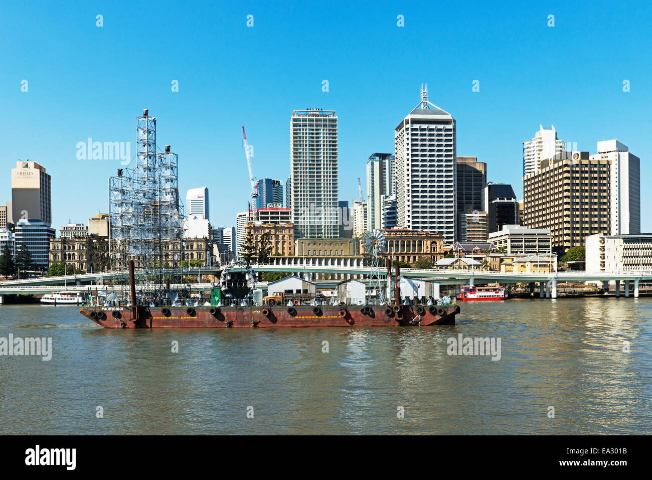 Cityscape. Brisbane, Queensland, Australia, Pacific Stock Photo - Alamy