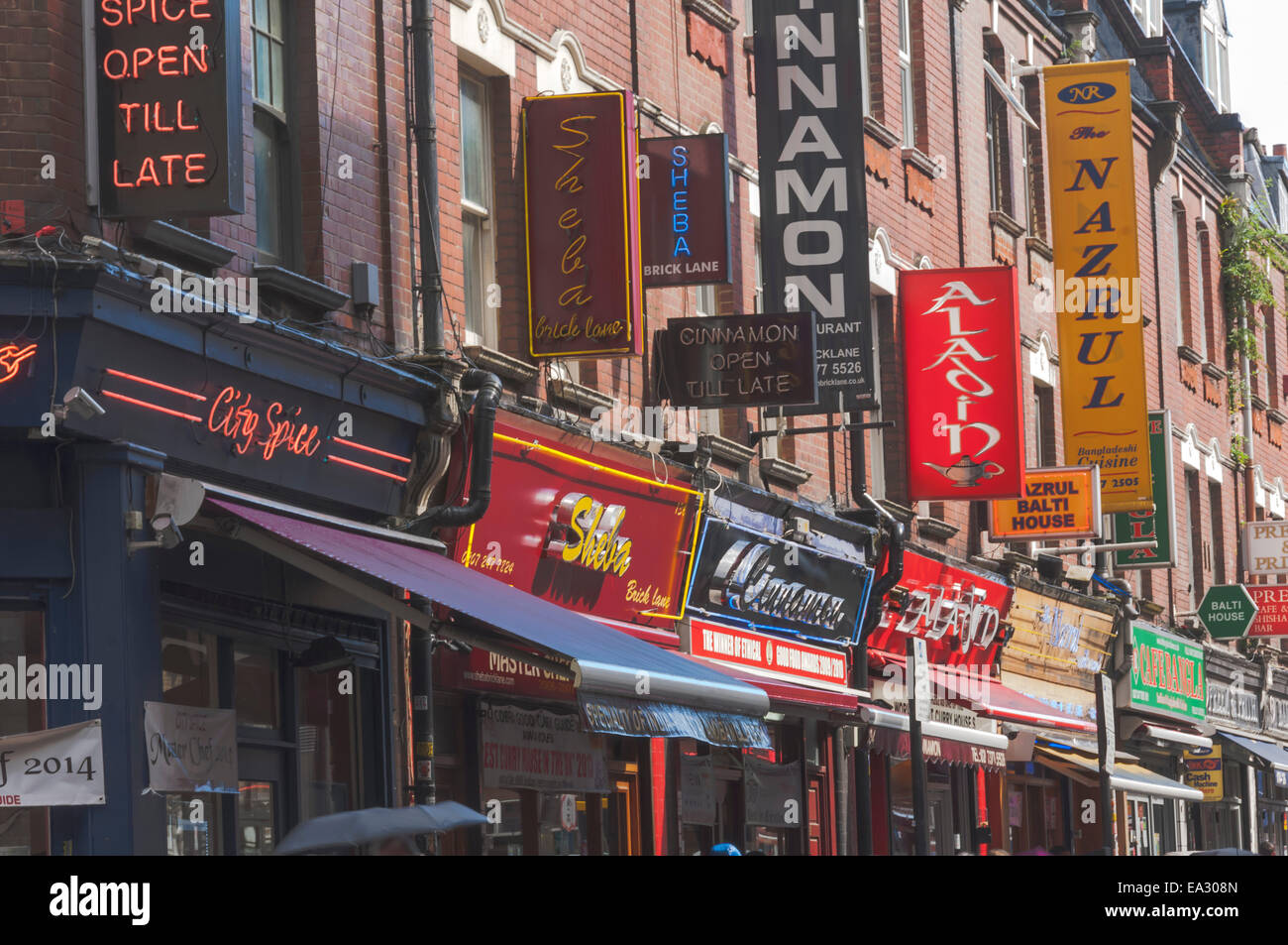 London indian brick lane hi-res stock photography and images - Alamy