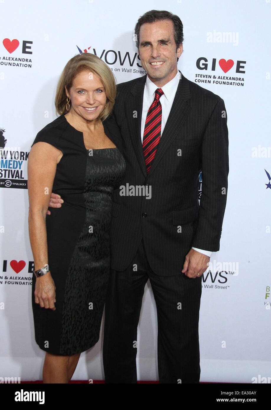 New York, USA. 5th Nov, 2014. KATIE COURIC and BOB WOODRUFF attend the ...