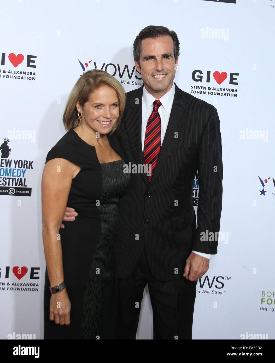 New York, USA. 5th Nov, 2014. KATIE COURIC and BOB WOODRUFF attend the ...