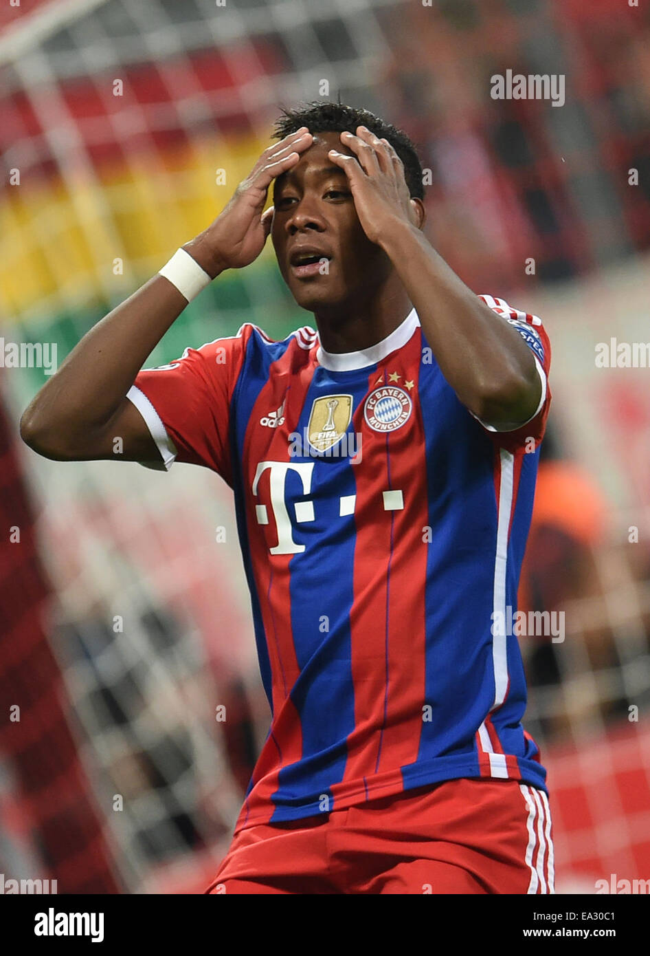 Munich, Germany. 05th Nov, 2014. Munich's David Alaba during the ...