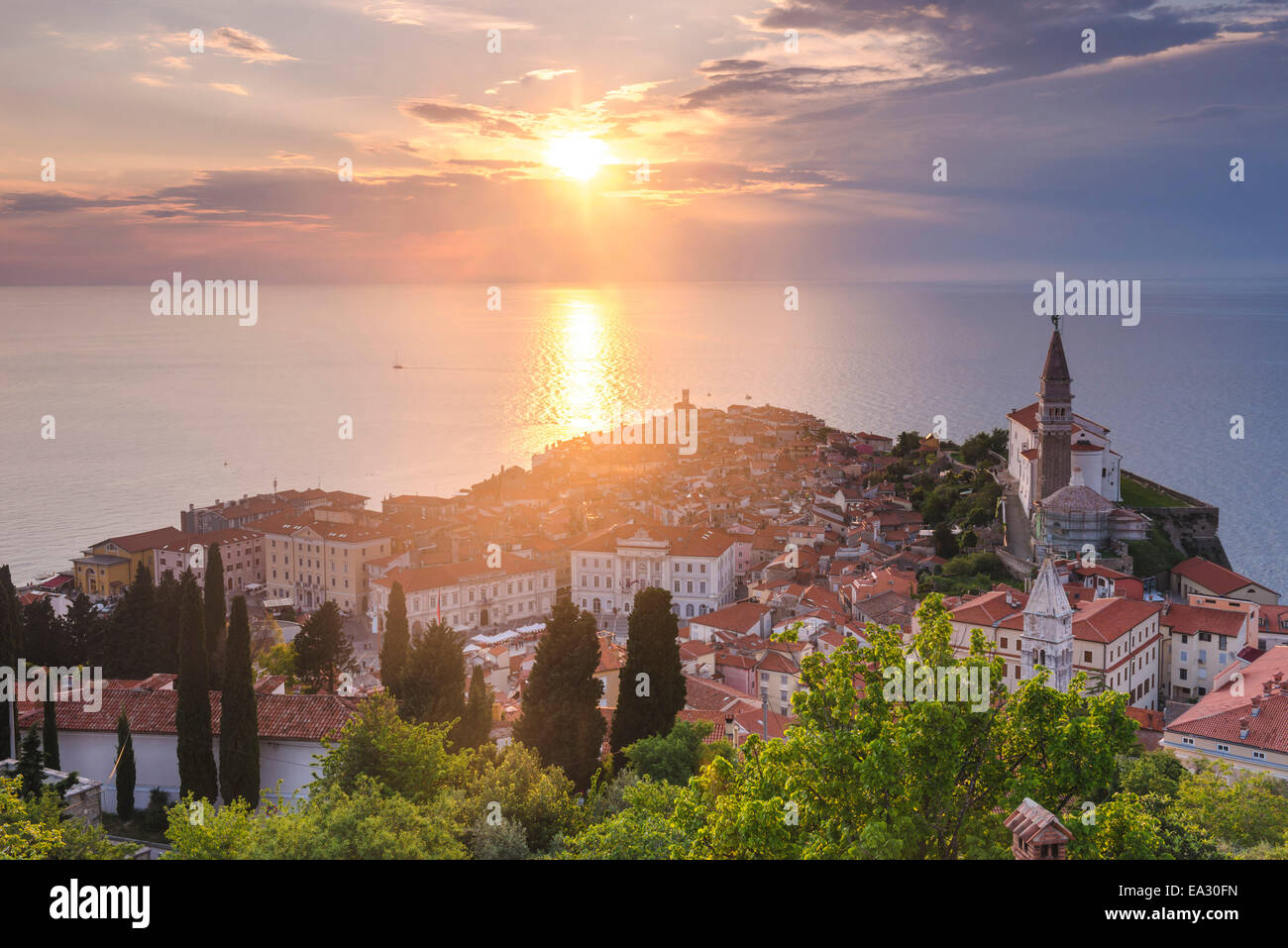 The town seen from the sea hi-res stock photography and images - Alamy