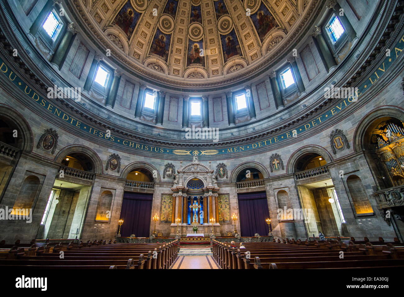 Inside the Frederik's Church (The Marble Church) (Marmorkirken ...
