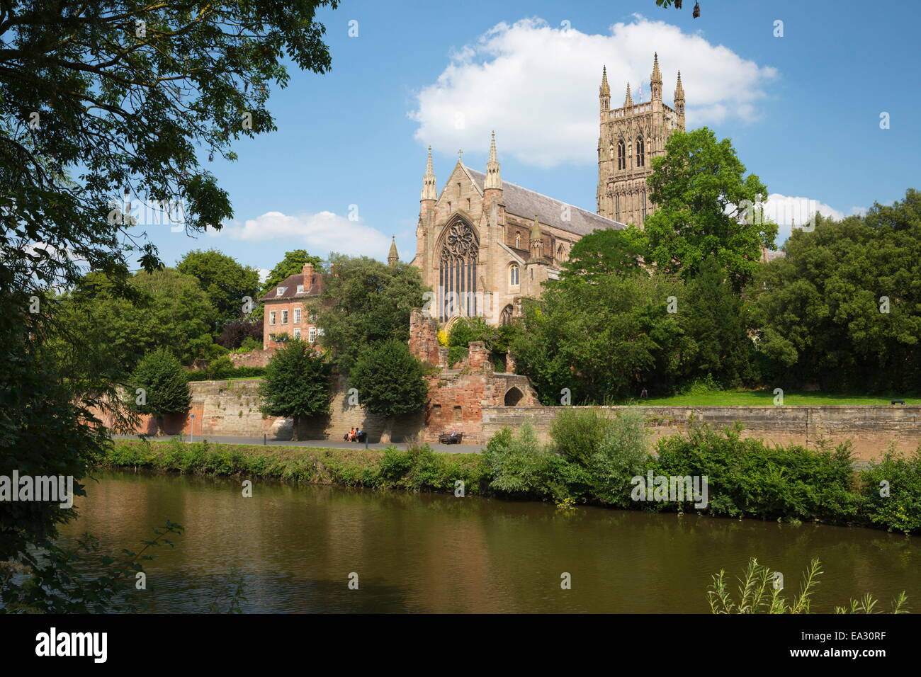 Worcester cathedral hi-res stock photography and images - Alamy