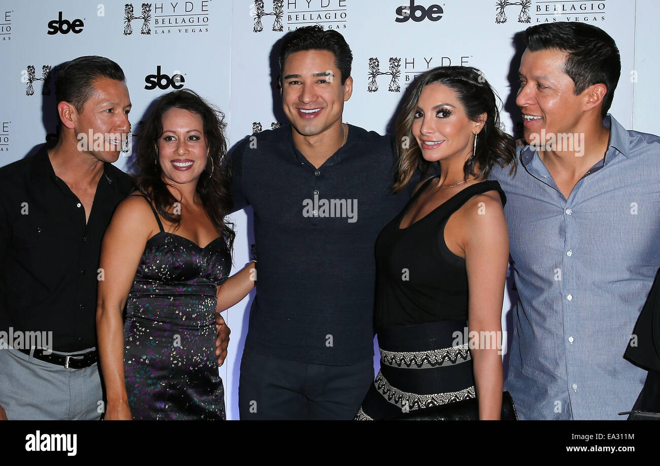 Mario Lopez Hosts Cinco De Mayo Fiesta at Hyde Bellagio Featuring ...
