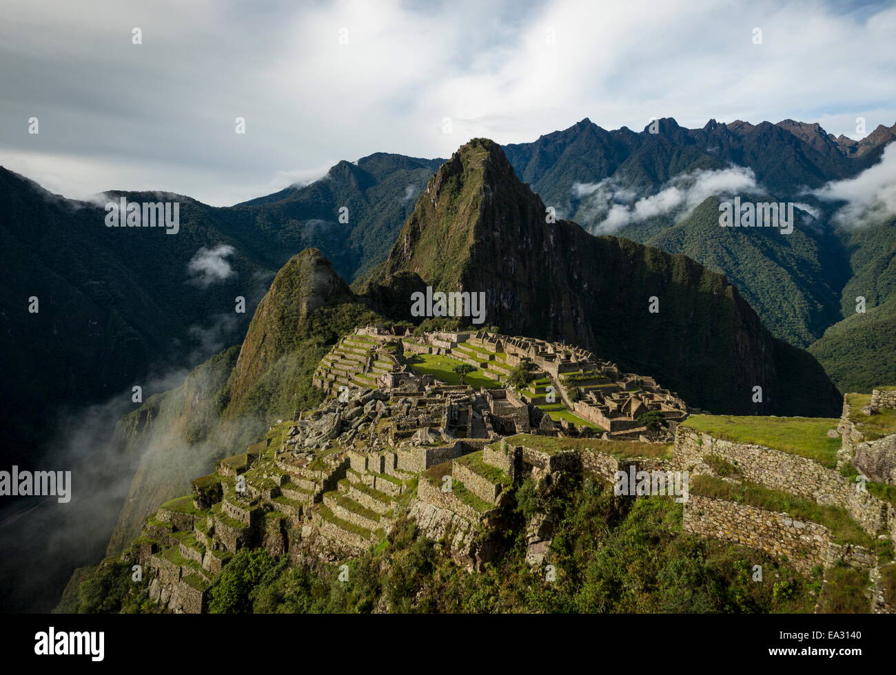 Machu Picchu, UNESCO World Heritage Site, The Sacred Valley, Peru ...