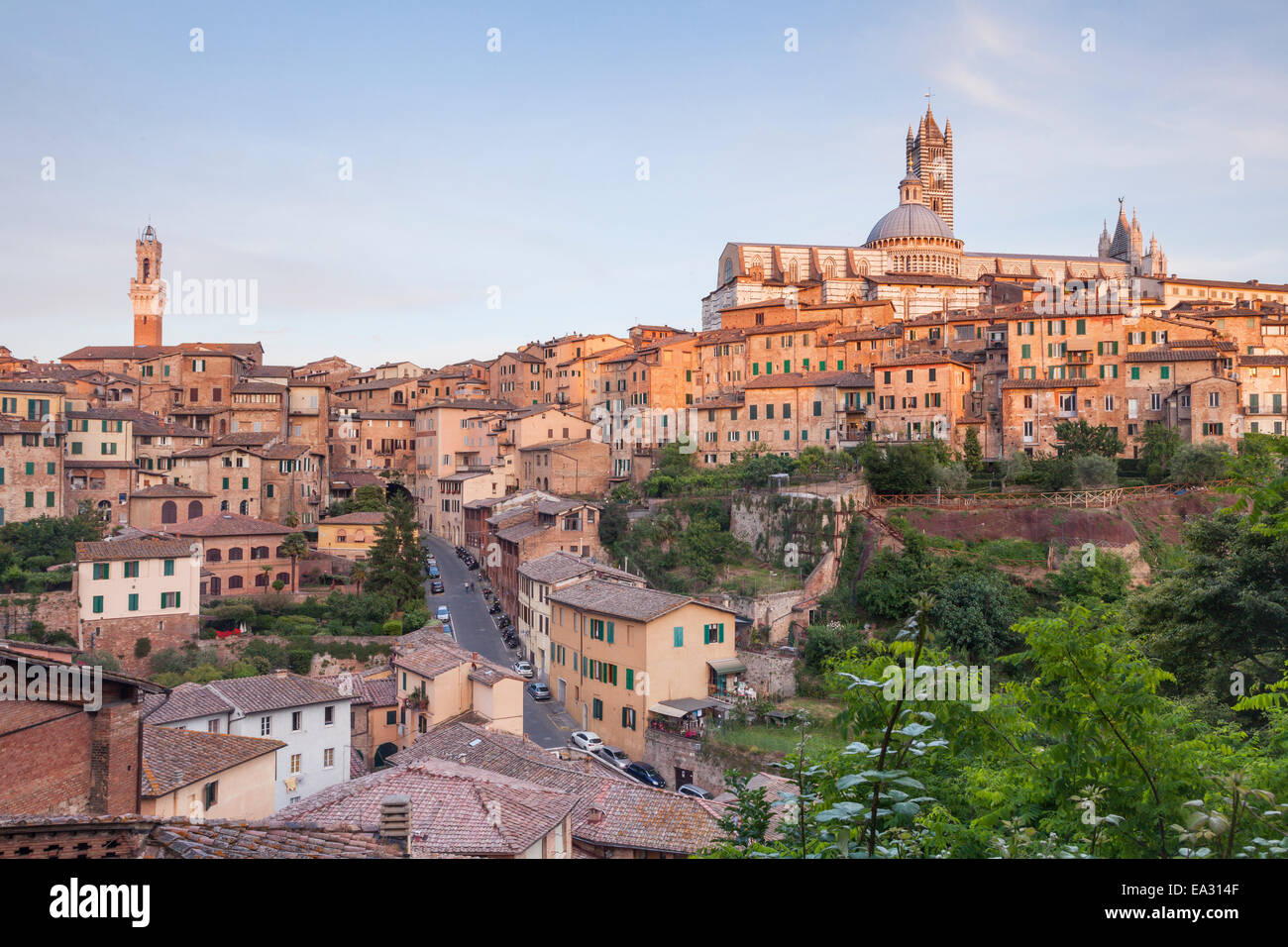 The Duomo di Siena (Siena Cathedral), UNESCO World Heritage Site, Siena ...