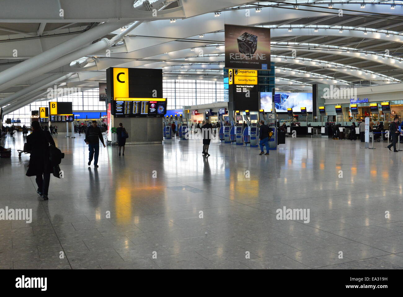 British Airways Teminal 5 at Heathrow Stock Photo - Alamy
