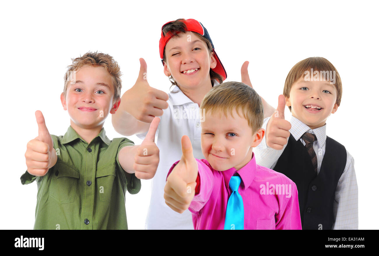 Group posing child smiling hi-res stock photography and images - Alamy
