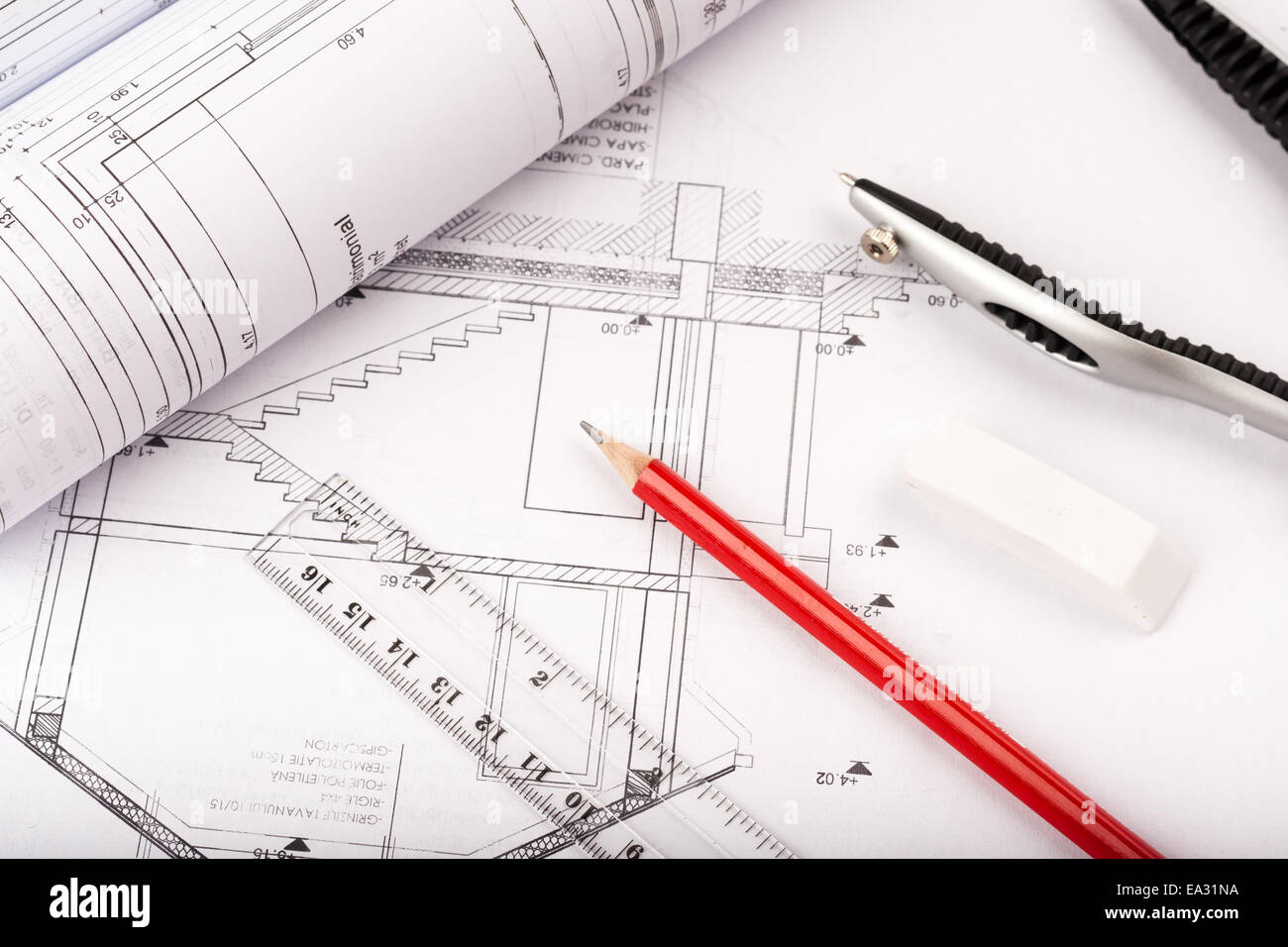 House Graphic Layout Plan High Resolution Stock Photography and Images ...