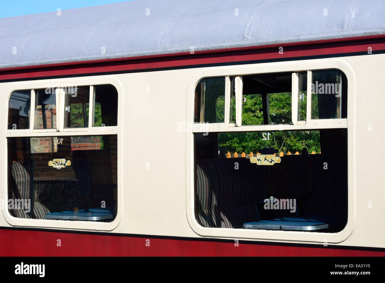 Railway carriage with windows hi-res stock photography and images - Alamy