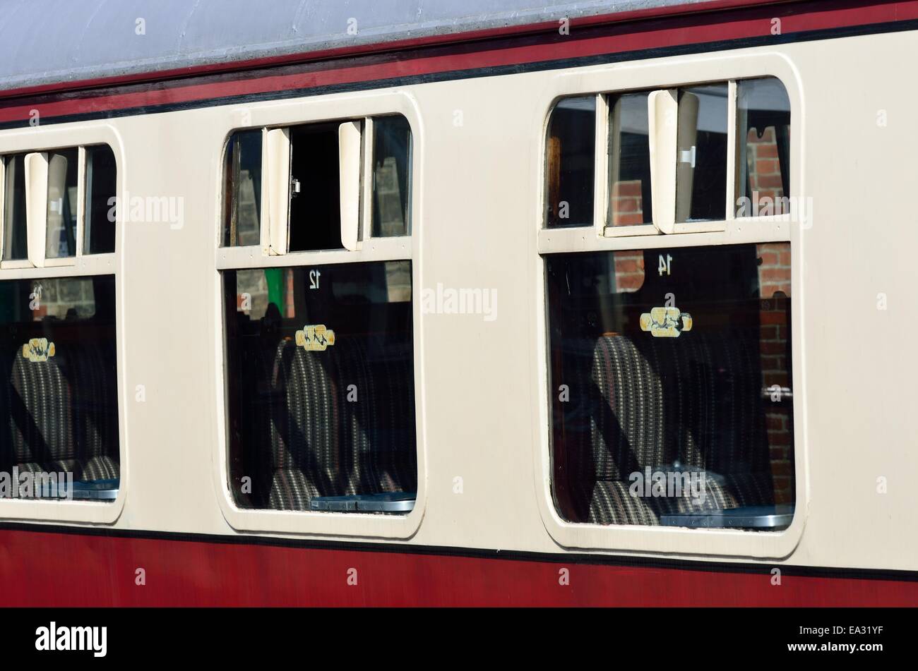 passenger railway Carriage Stock Photo - Alamy