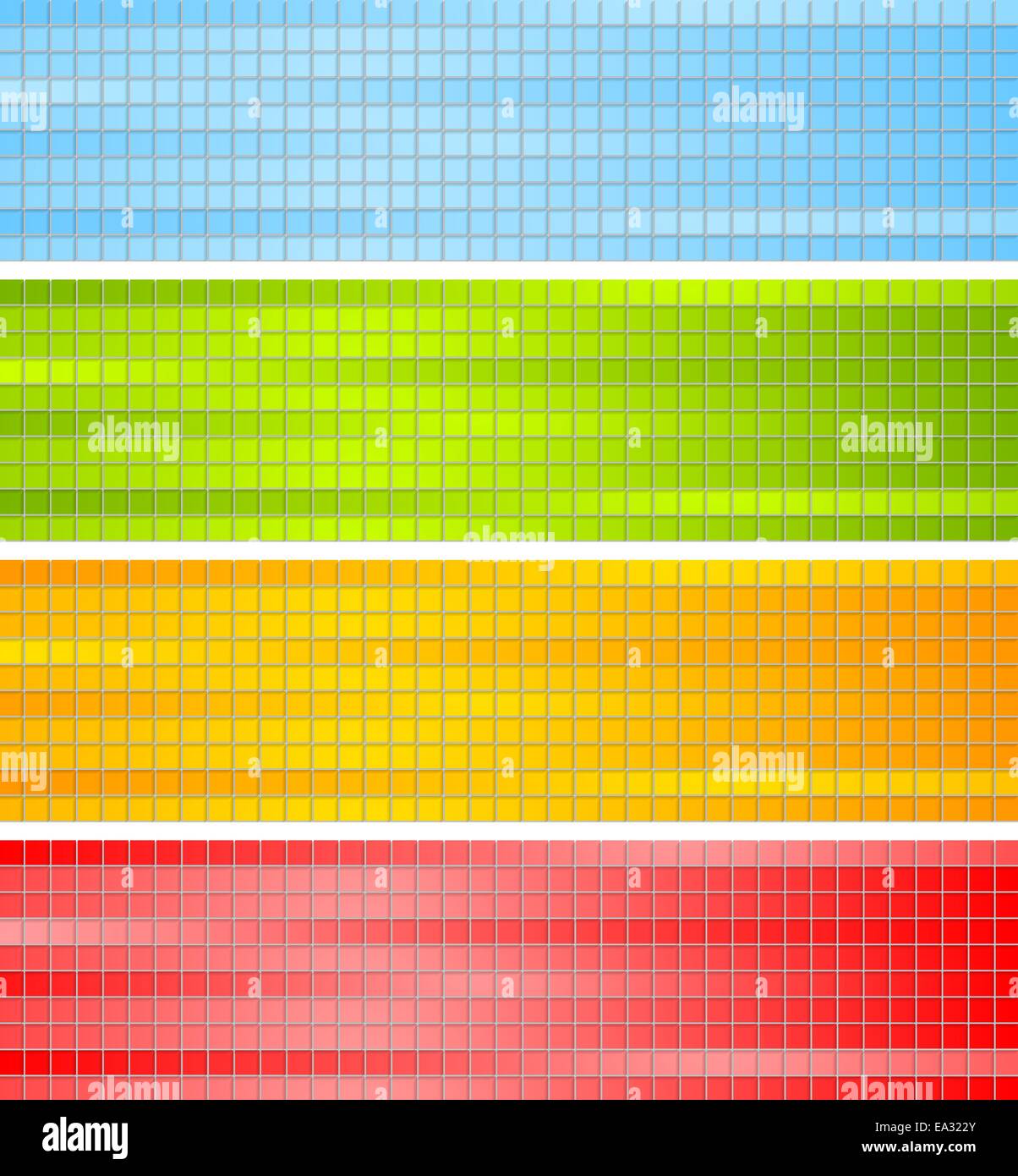Abstract colorful squares design Stock Photo - Alamy