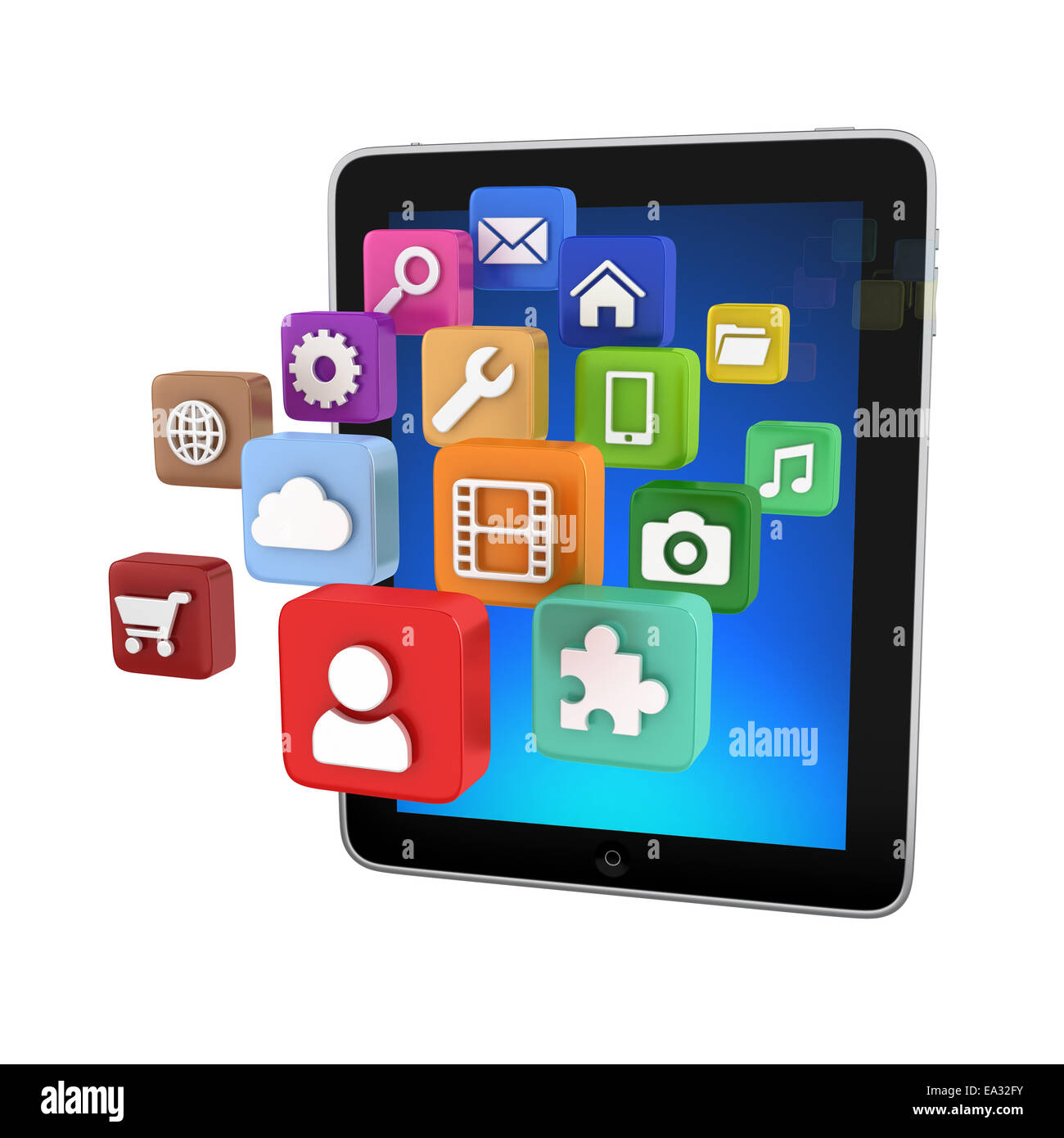 Digital interface on tablet smartphone hi-res stock photography and ...