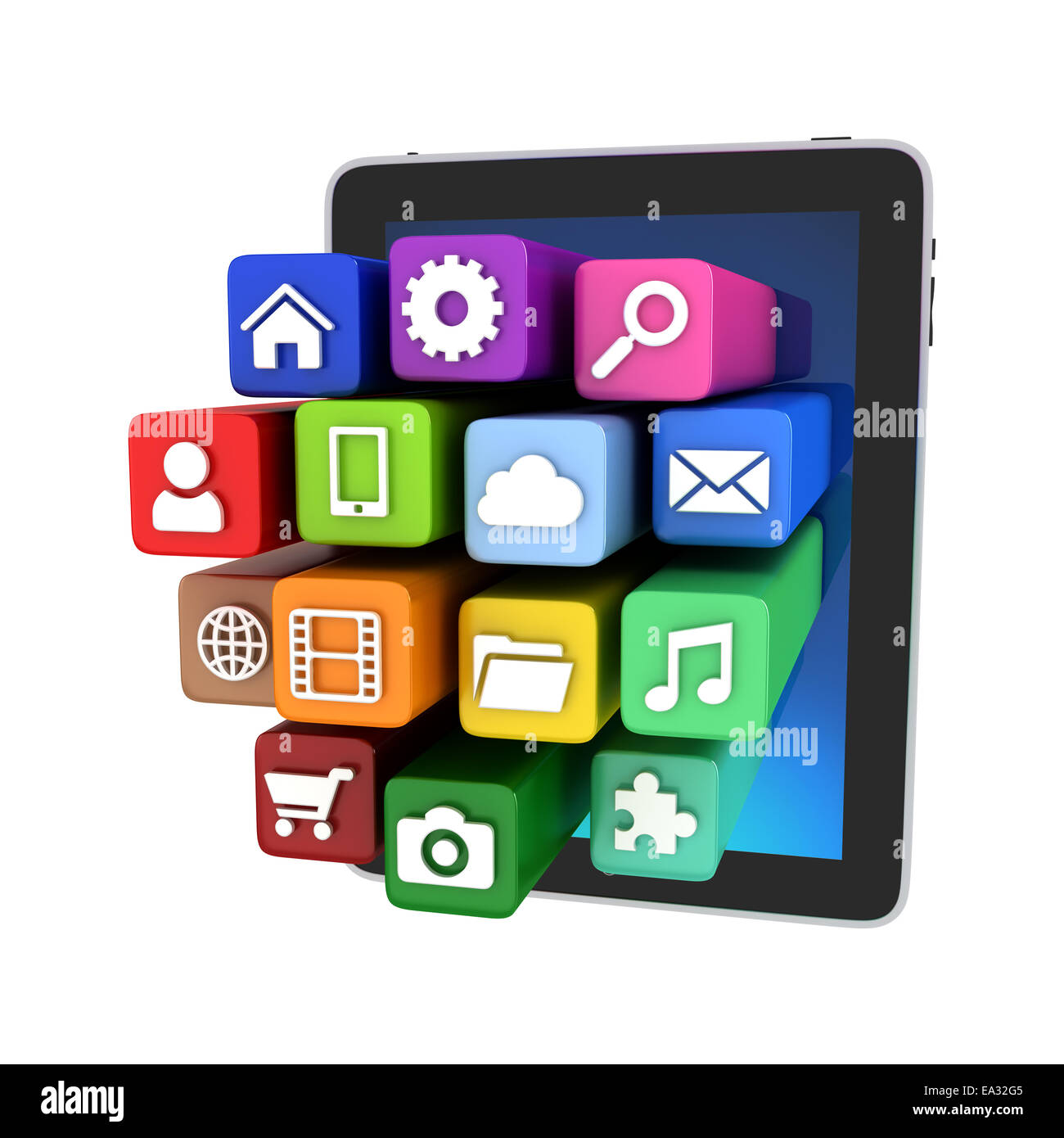 Digital interface on tablet smartphone hi-res stock photography and ...