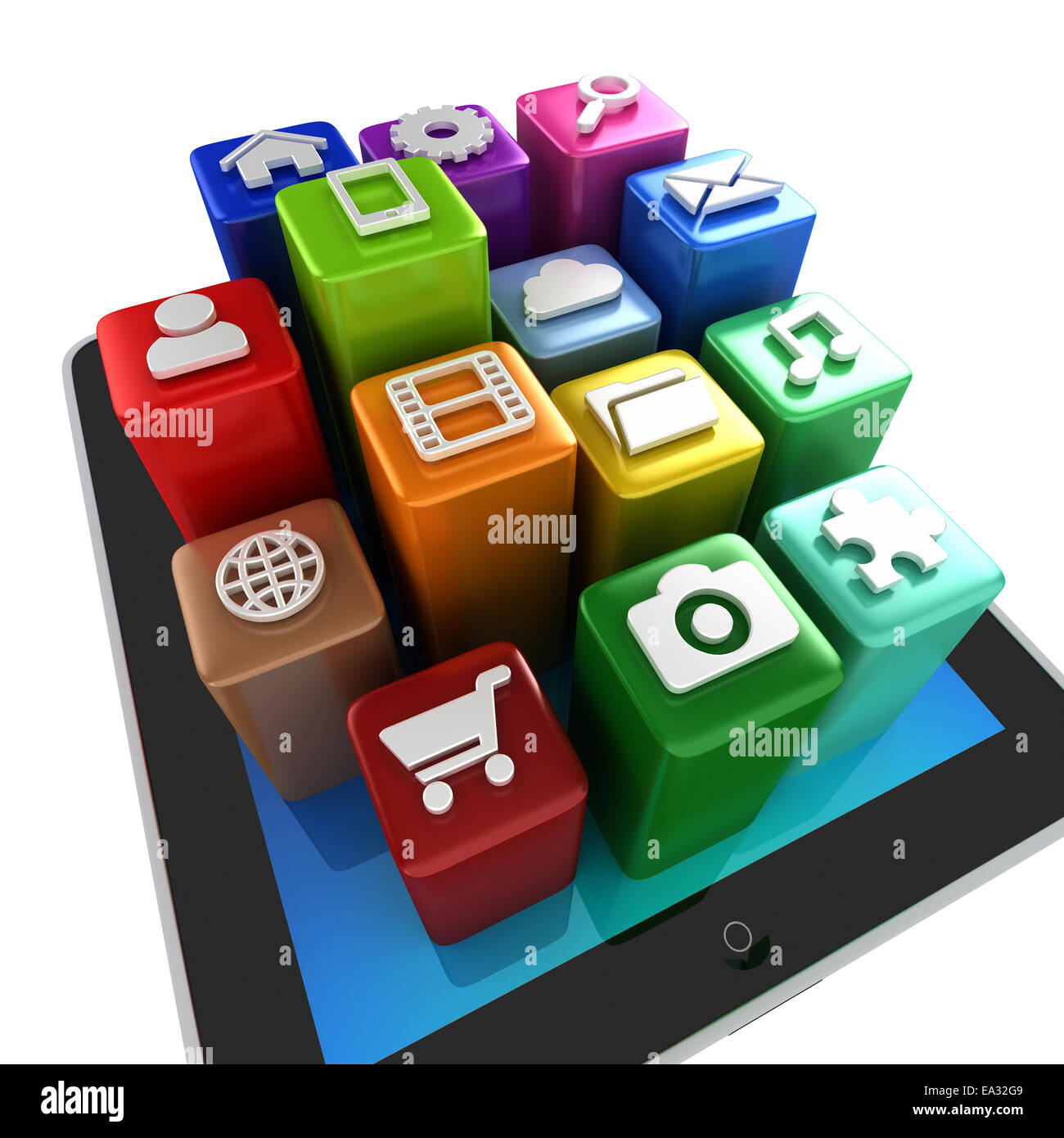 Digital interface on tablet smartphone hi-res stock photography and ...