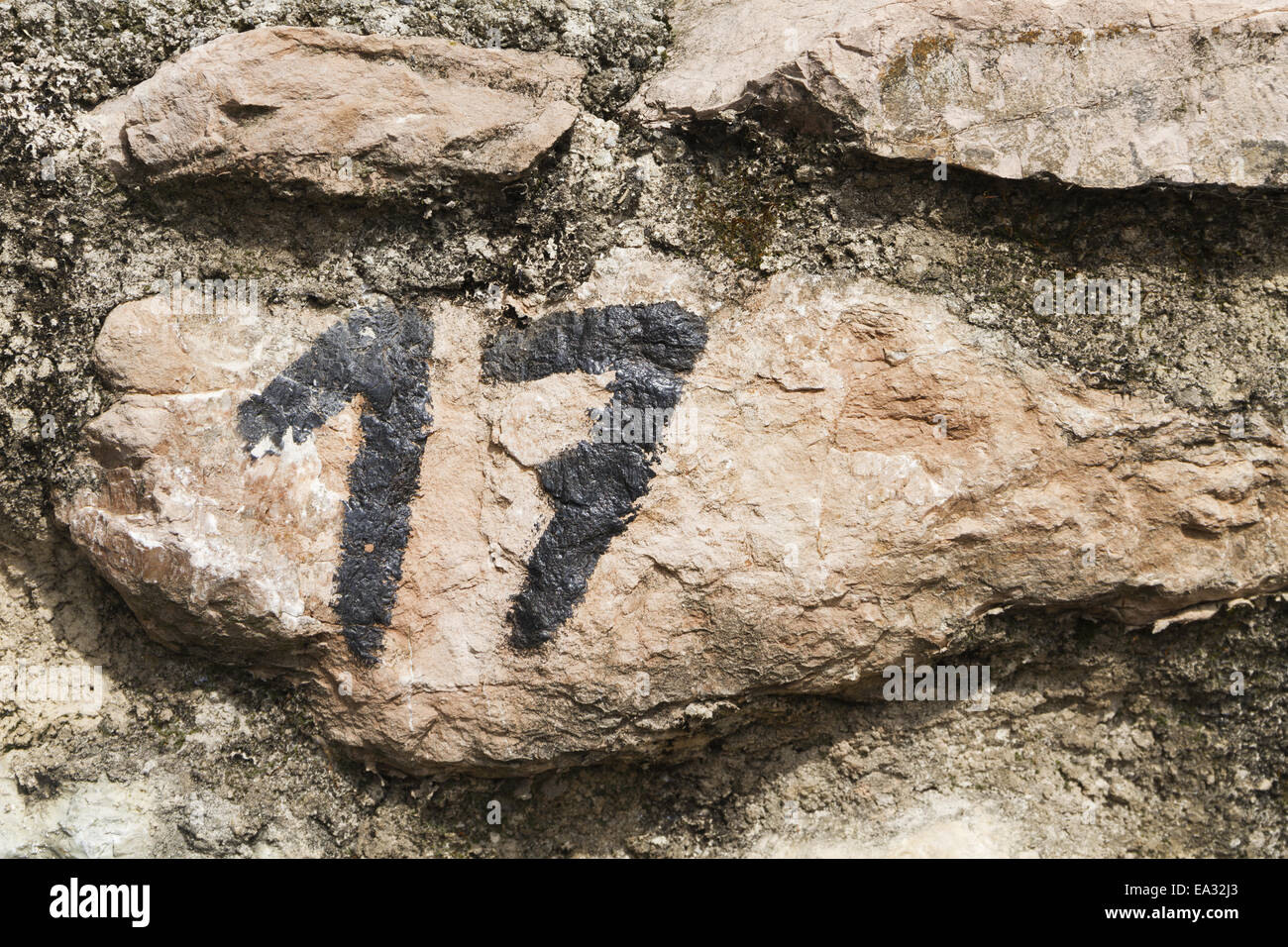 Nummer siebzehn hi-res stock photography and images - Alamy