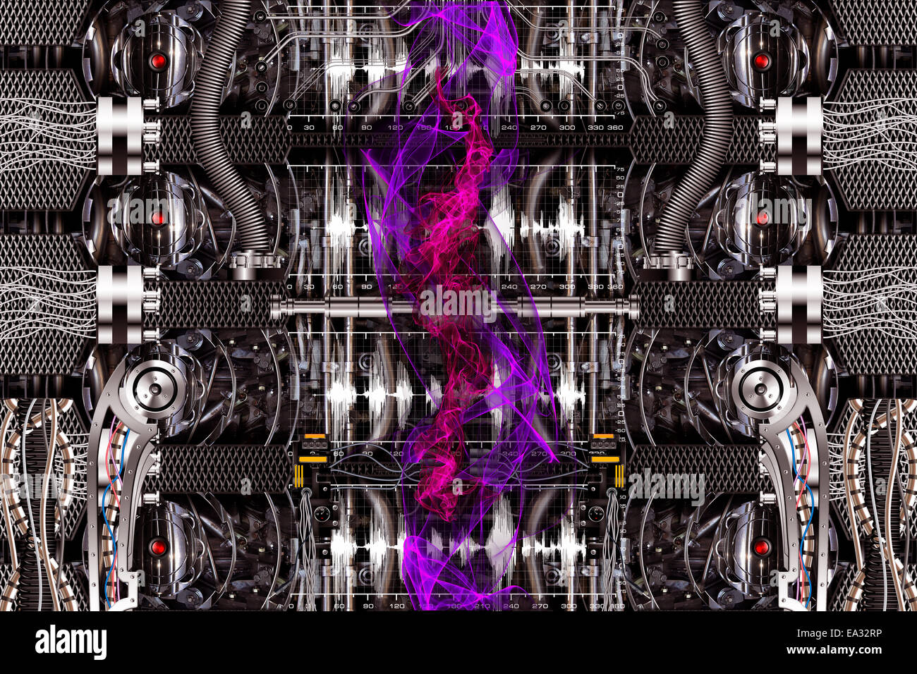 High voltage generator Stock Photo - Alamy