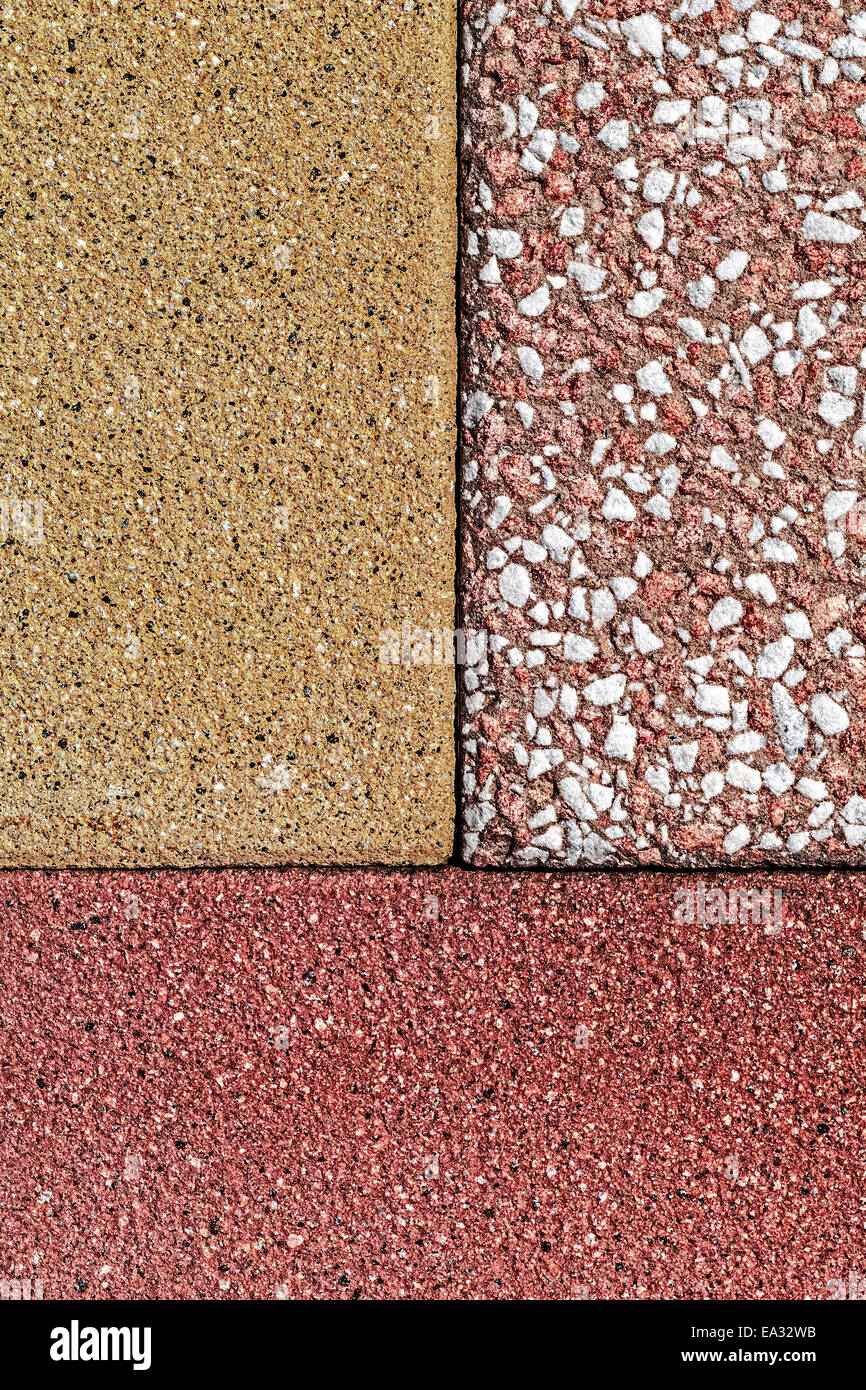 Detail of cobblestone sidewalk made of cubic stones Stock Photo - Alamy