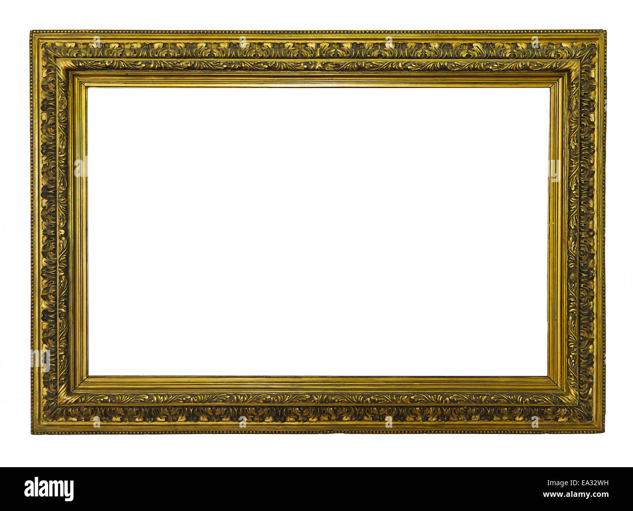 antique golden frame Stock Photo - Alamy