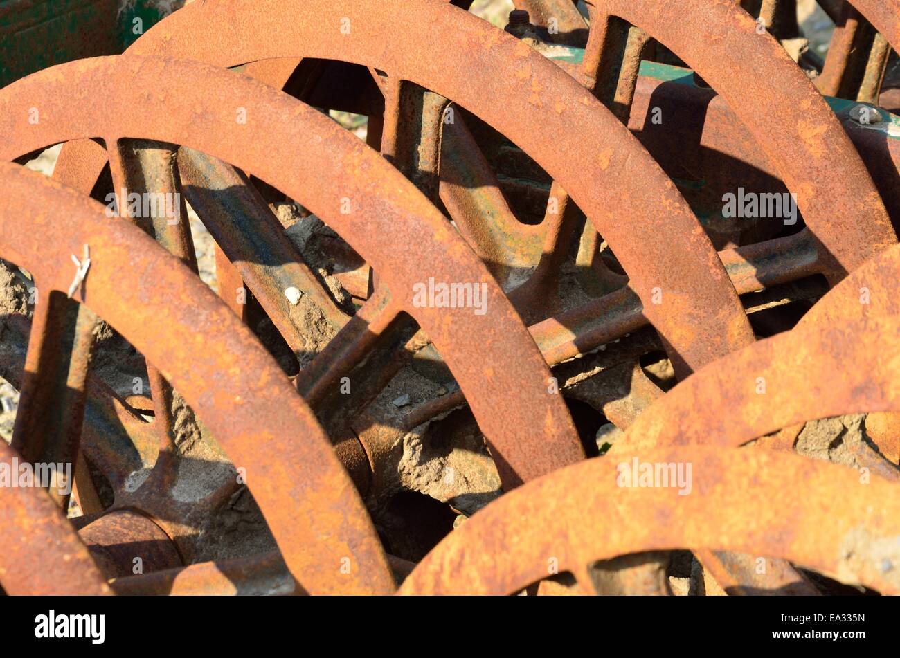 Disc harrow and old harrow hi-res stock photography and images - Alamy