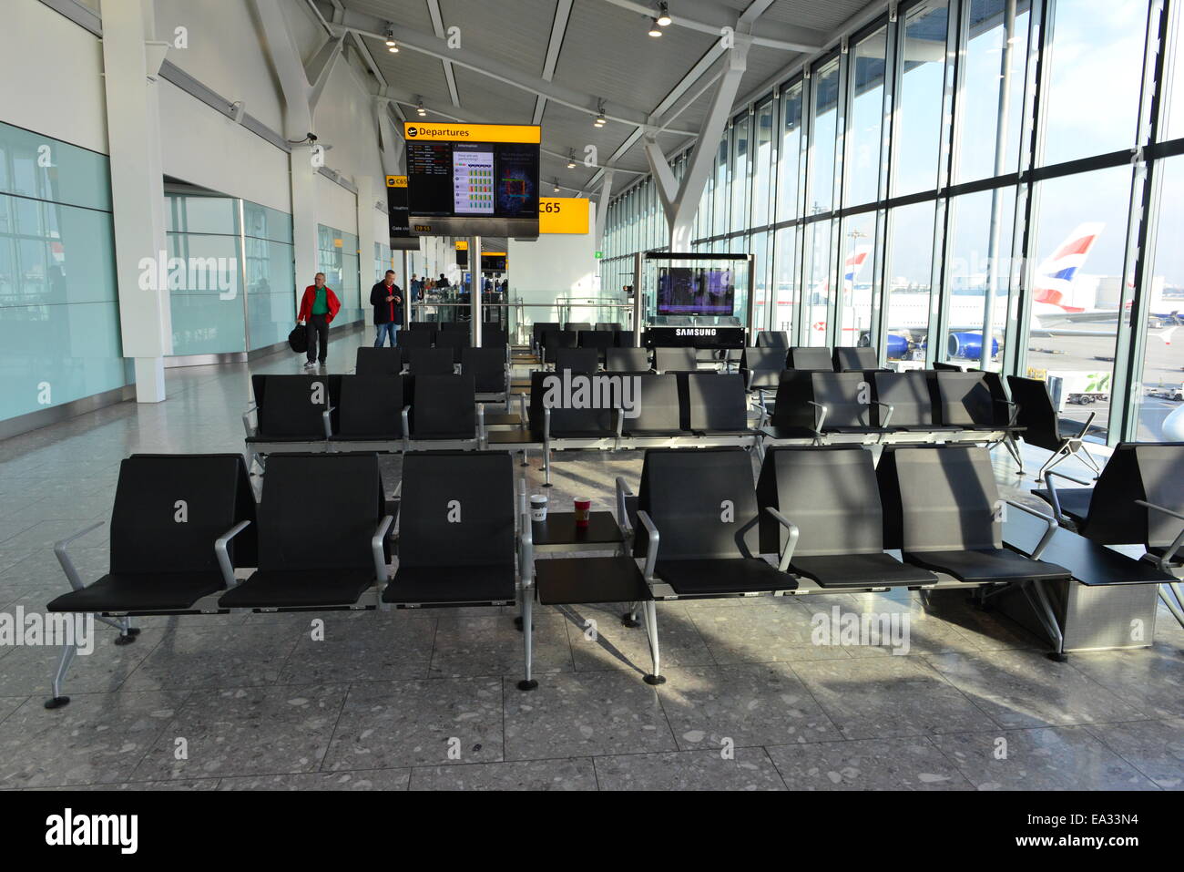 British Airways Teminal 5 at Heathrow Stock Photo - Alamy