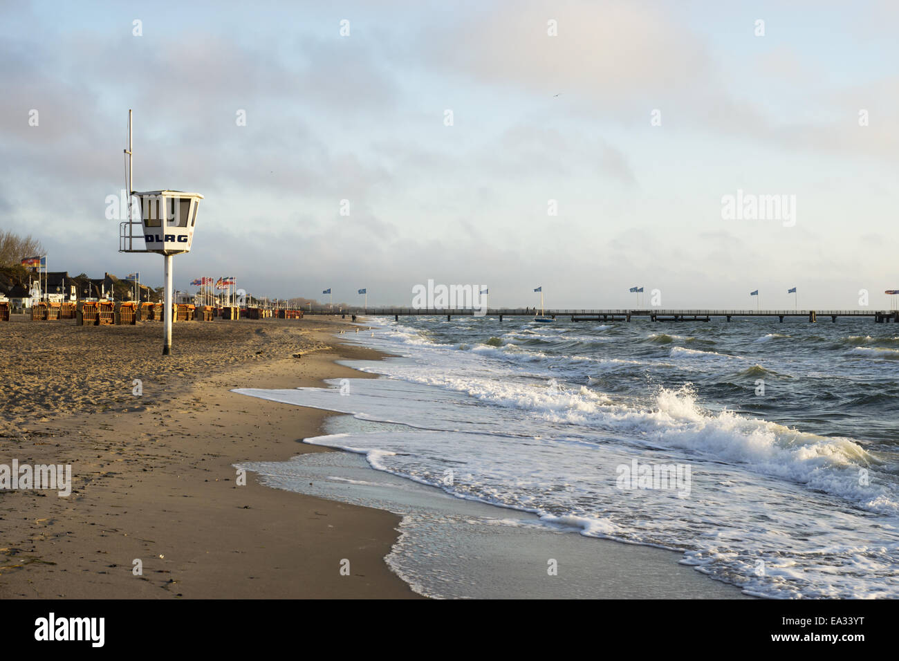 Beach in Dahme, Baltic Sea, Germany 2014 Stock Photo - Alamy
