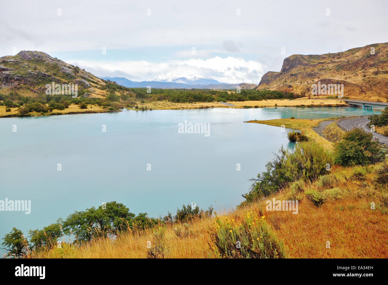 Emerald river water Stock Photo - Alamy