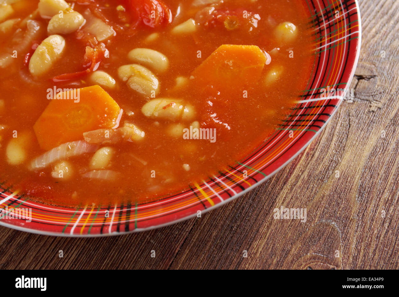 Fasolada.national food of the Greeks Stock Photo - Alamy