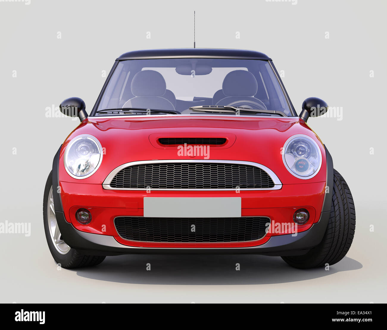 Modern compact car Stock Photo - Alamy
