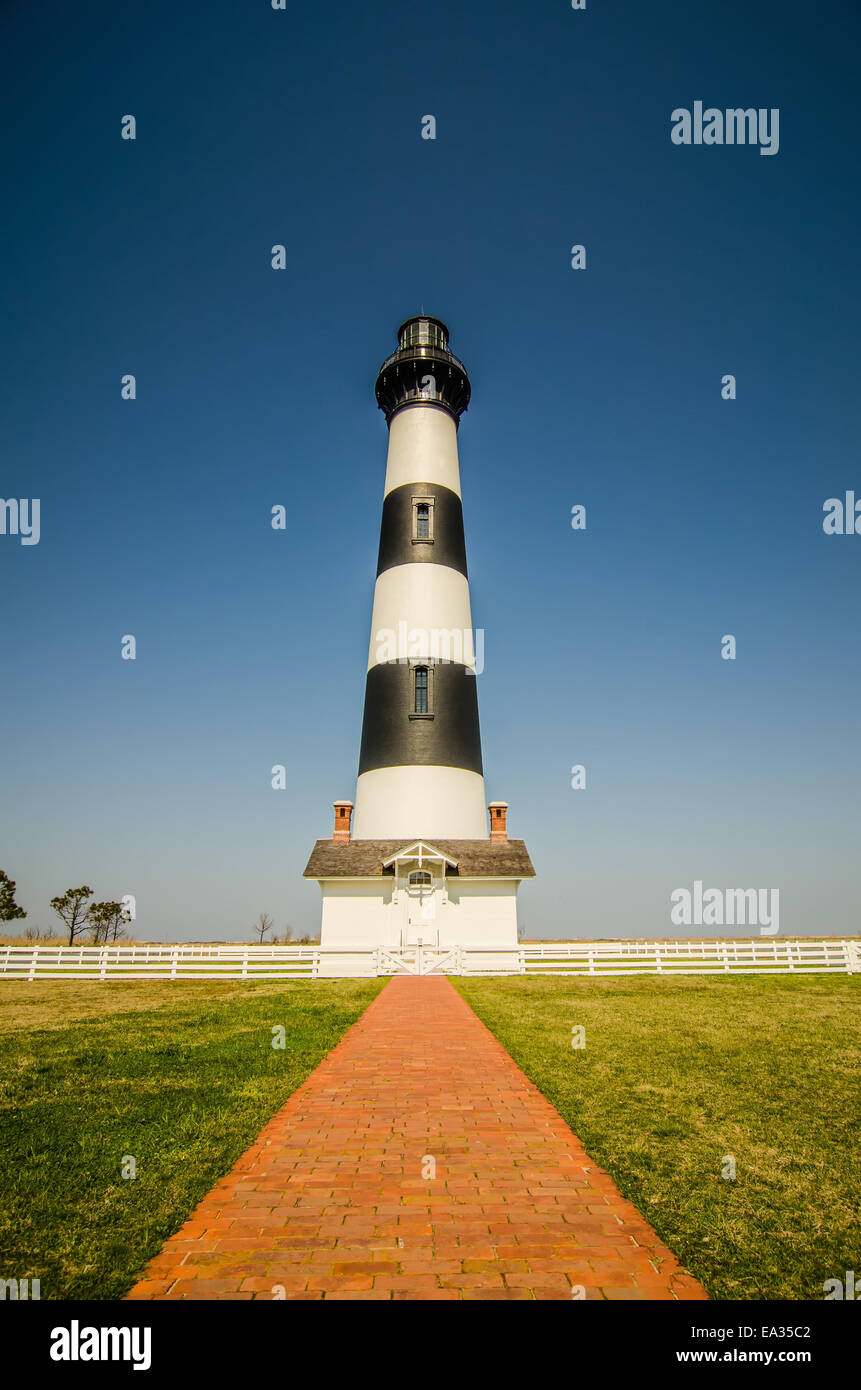 Clear blue sky with lighthouse hi-res stock photography and images - Alamy