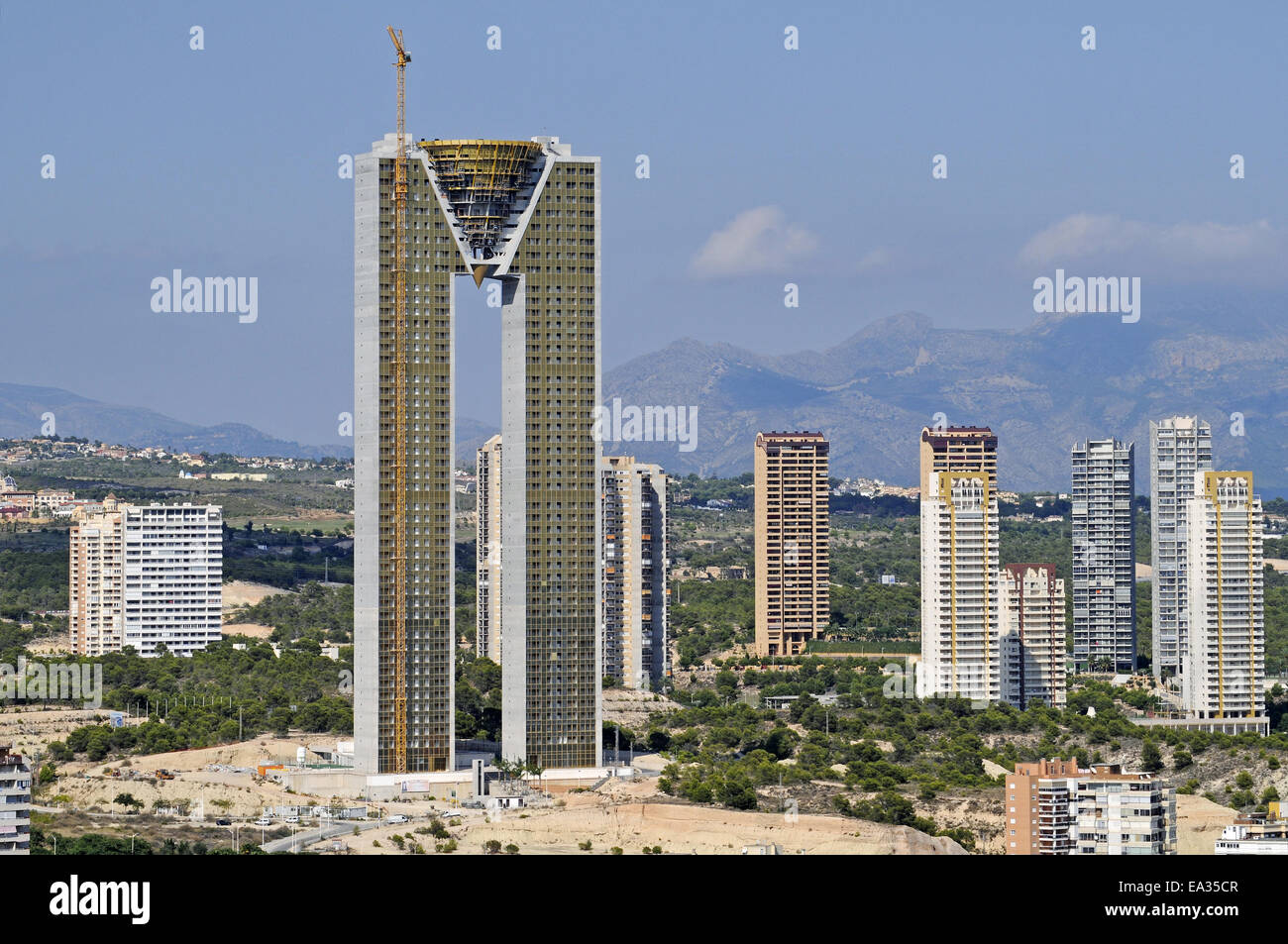 Intempo skyscraper benidorm spain hi-res stock photography and images ...