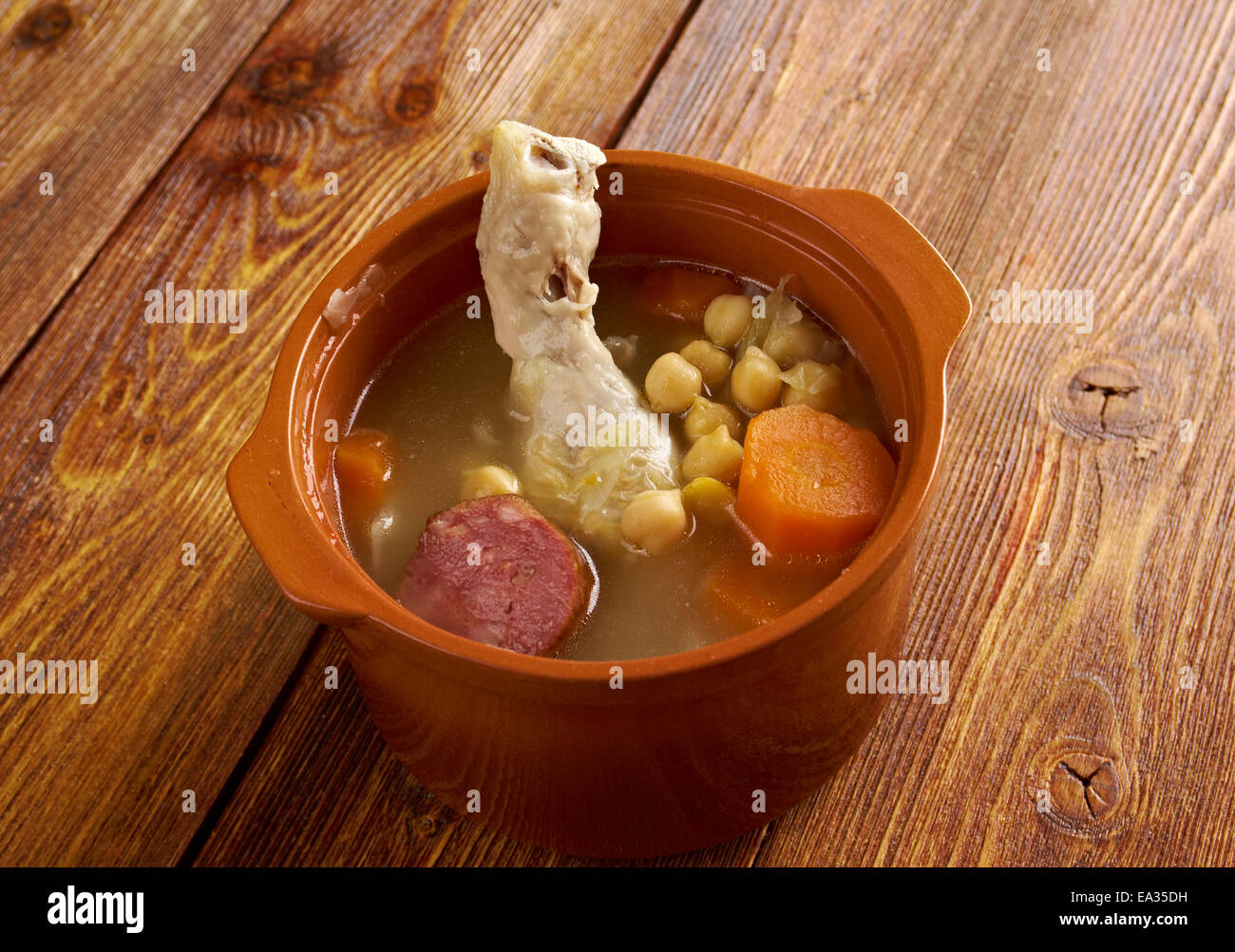 Cocido Traditional dish in Spain Stock Photo - Alamy