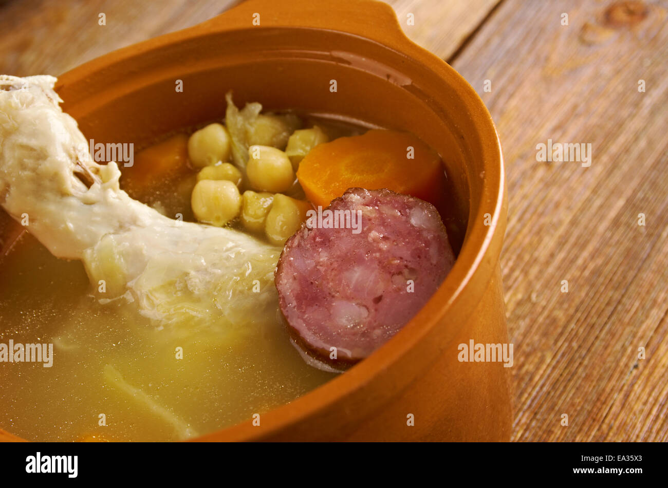 Cocido Traditional dish in Spain Stock Photo - Alamy