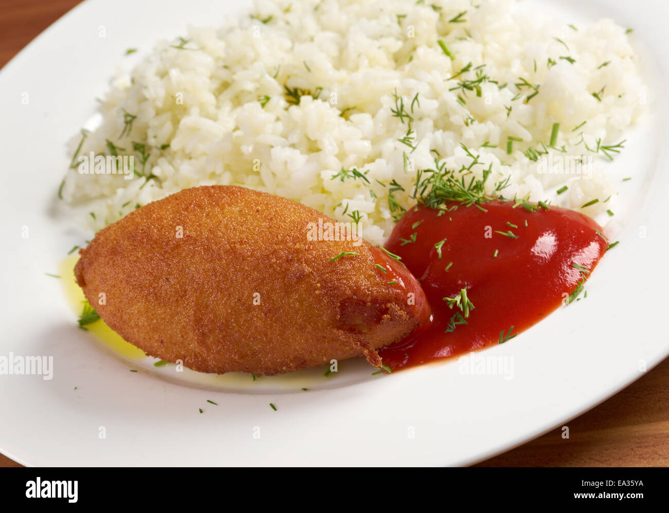 Chicken kiev hi-res stock photography and images - Alamy