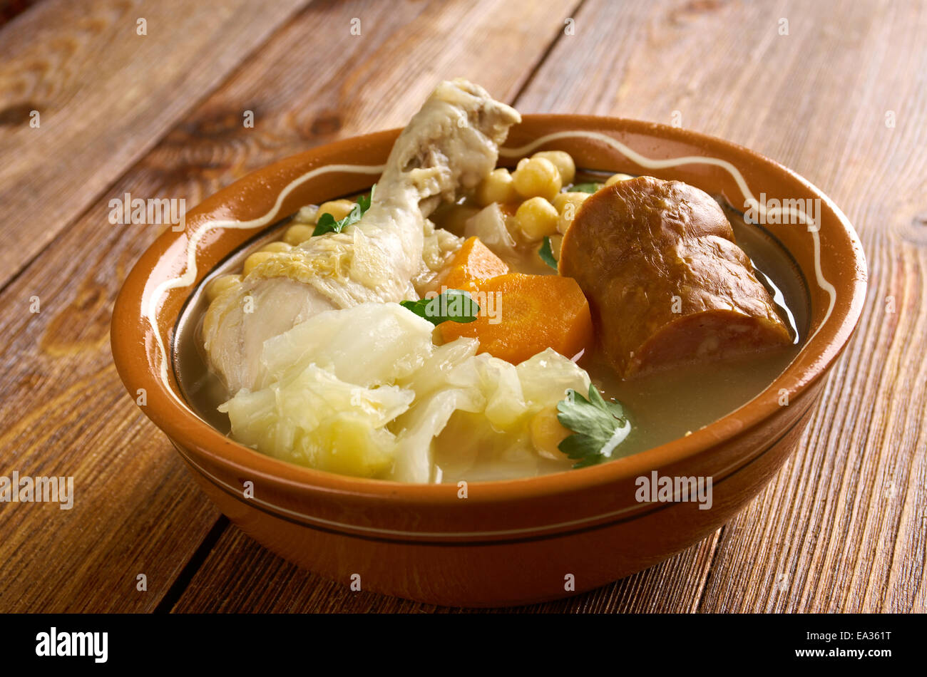Cocido Madrilene Stew Stock Photo - Alamy