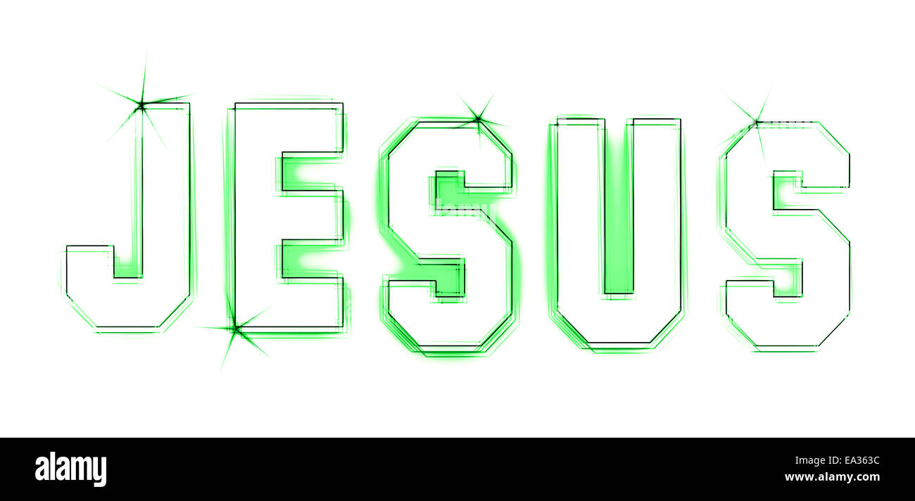 Jesus name Cut Out Stock Images & Pictures - Alamy