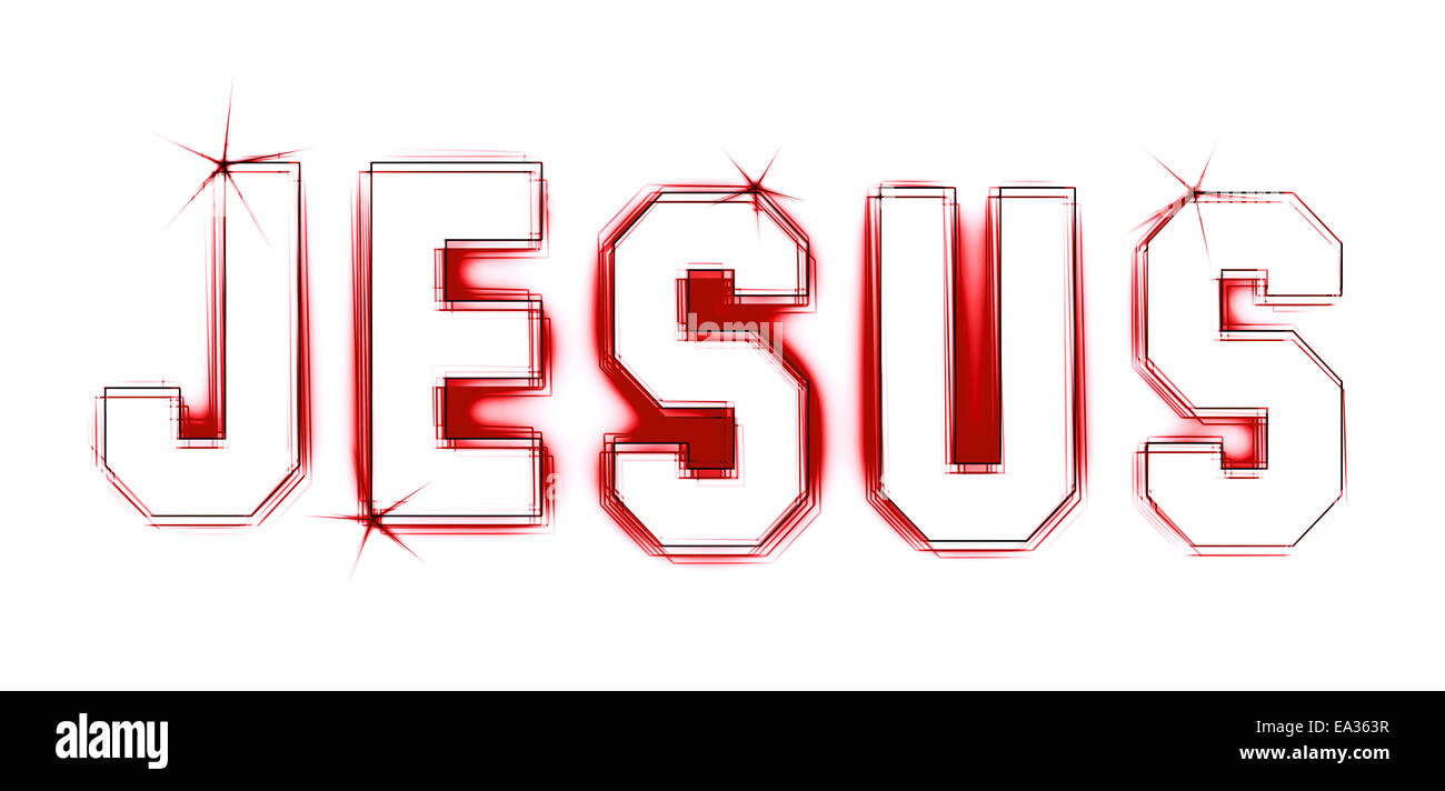 Jesus name Cut Out Stock Images & Pictures - Alamy
