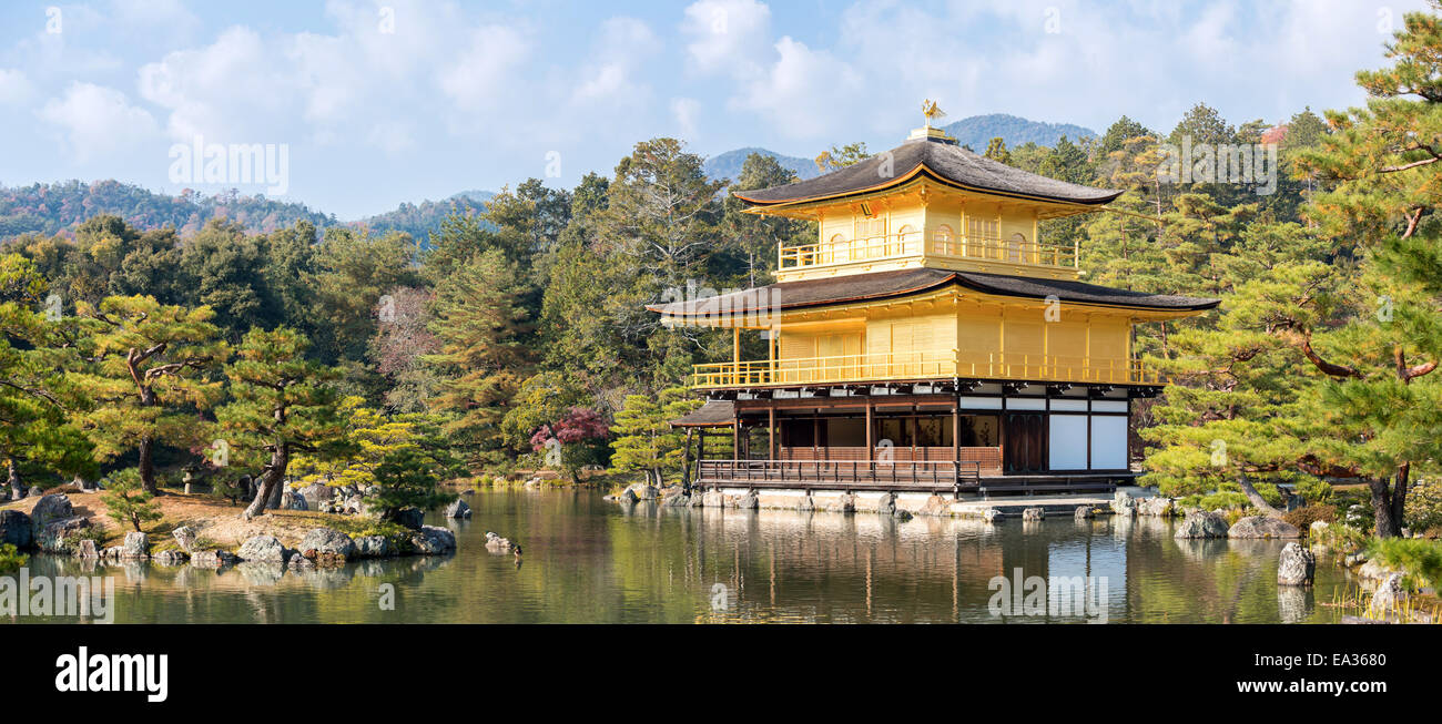 Golden temple panorama Stock Photo - Alamy