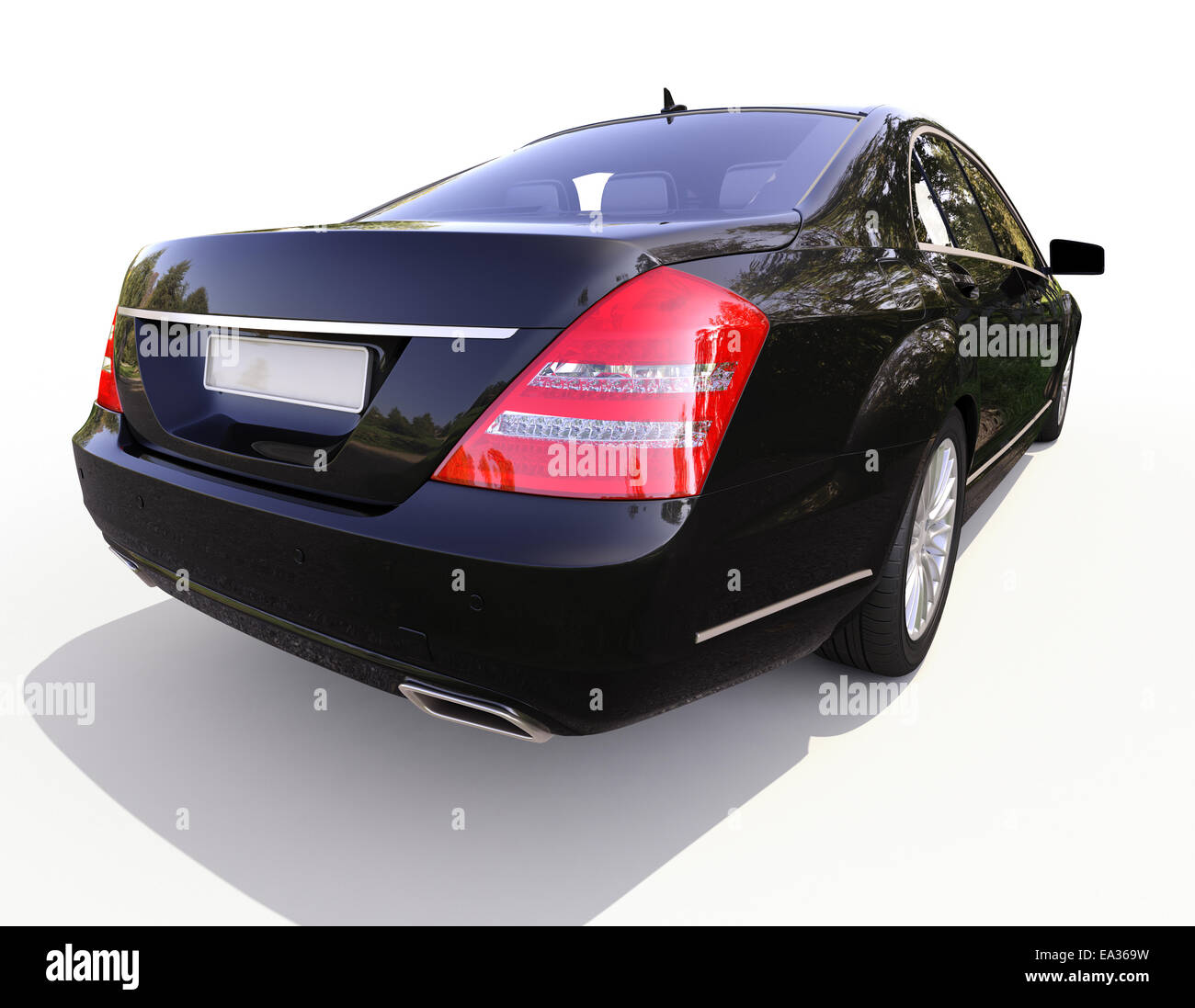 Modern luxury executive car Stock Photo - Alamy