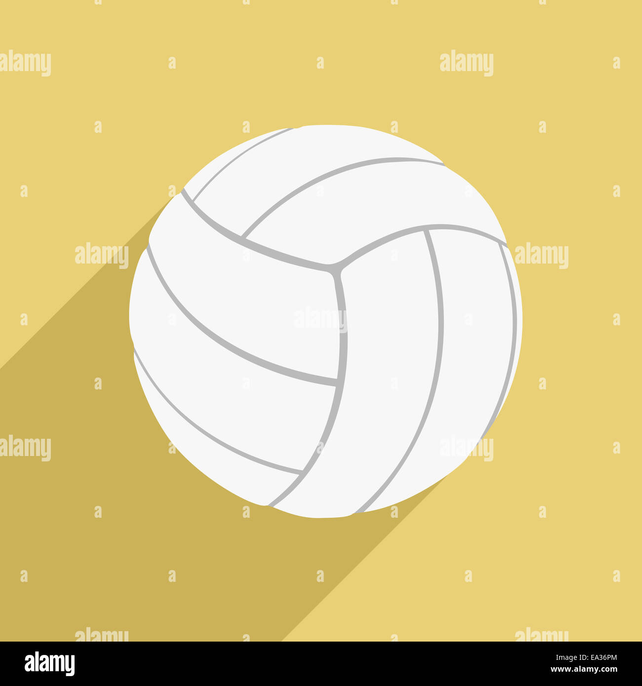 Volleyball symbol hi-res stock photography and images - Alamy
