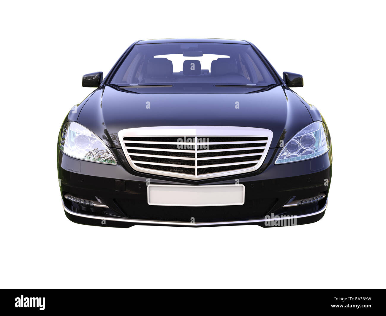 Modern luxury executive car Stock Photo - Alamy