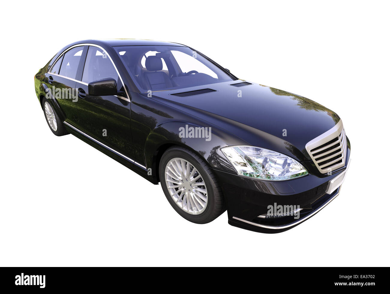 Modern luxury executive car Stock Photo - Alamy