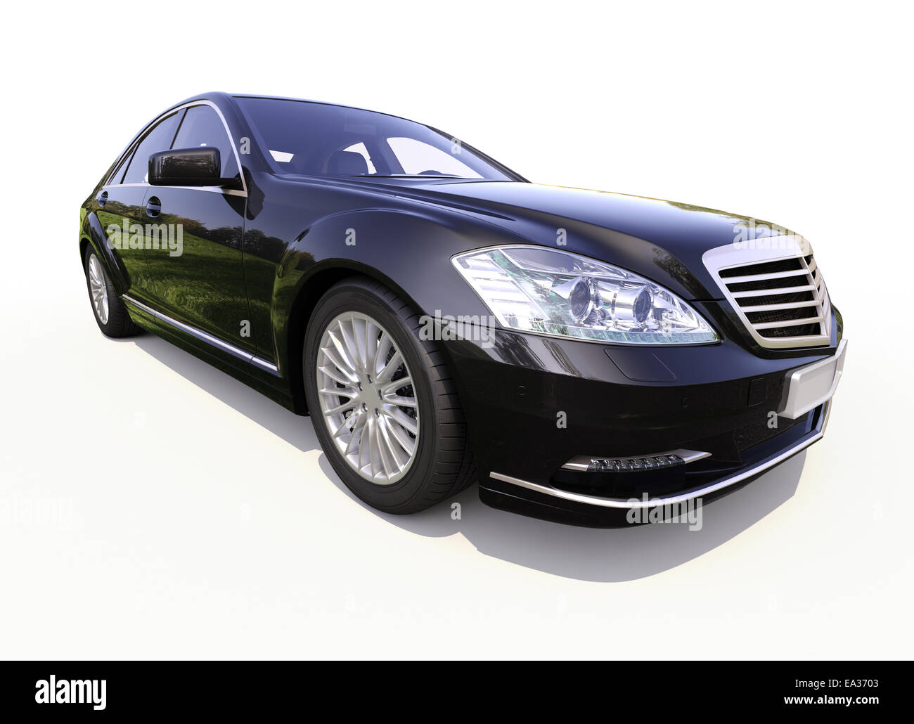 Modern luxury executive car Stock Photo - Alamy