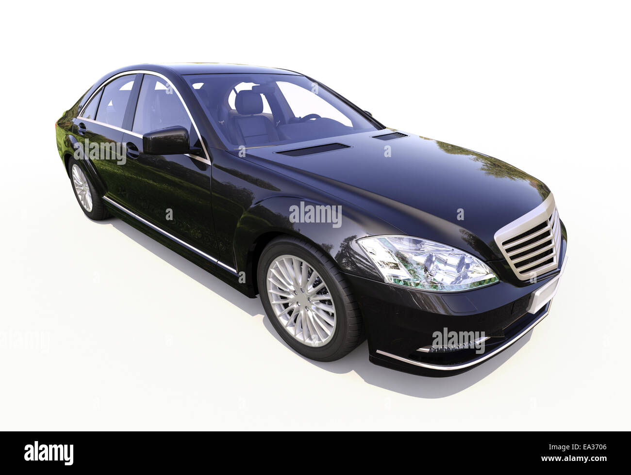 Modern luxury executive car Stock Photo - Alamy