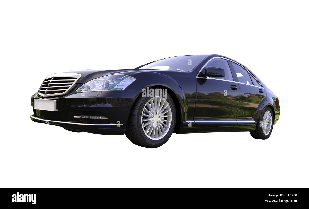 Modern luxury executive car Stock Photo - Alamy