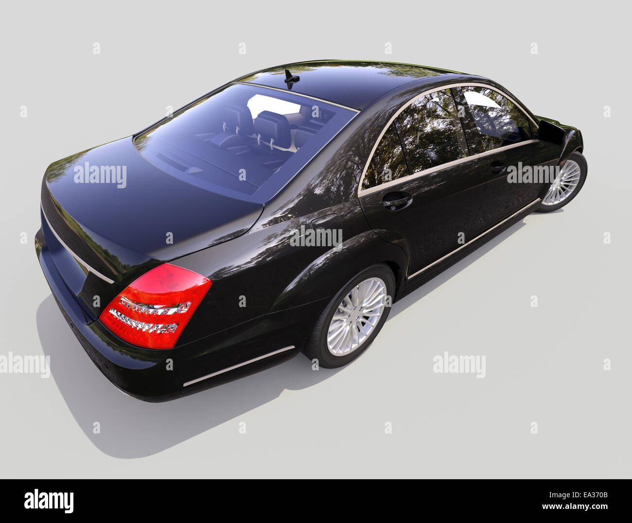 Modern luxury executive car Stock Photo - Alamy