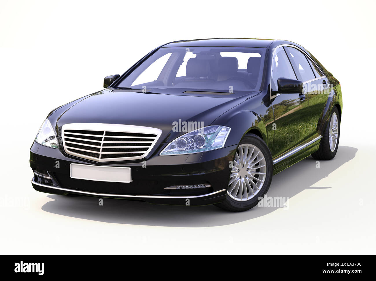 Modern luxury executive car Stock Photo - Alamy